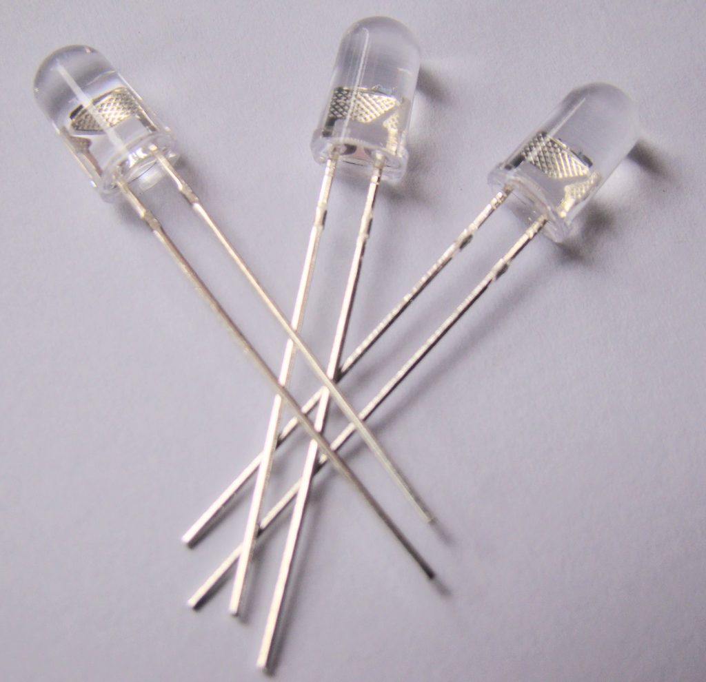 2 Pin 5mm RGB Multi Color Changing Flashing LED - Hacktronics