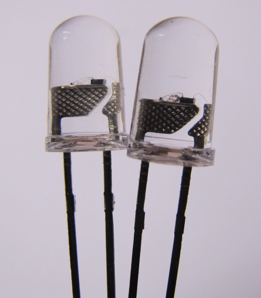 2 Pin 5mm RGB Multi Color Changing Flashing LED - Hacktronics