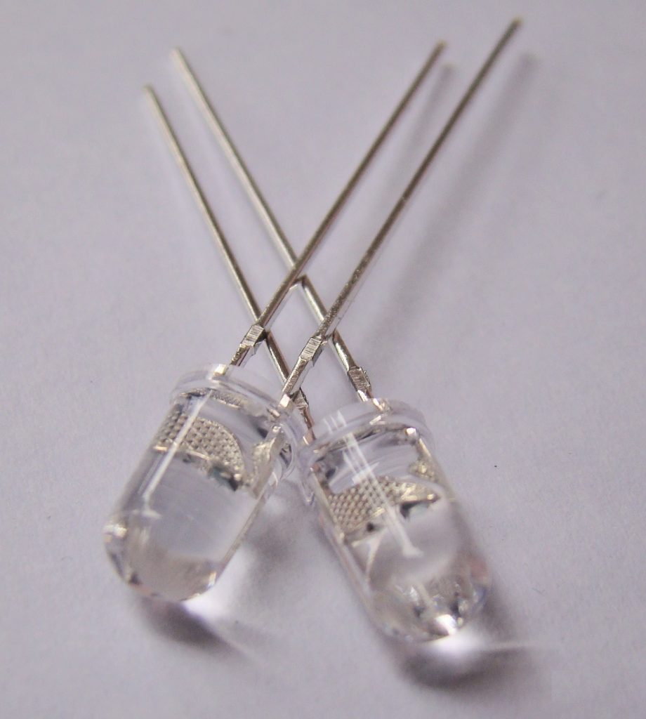 2 Pin 5mm RGB Multi Color Changing Flashing LED - Hacktronics