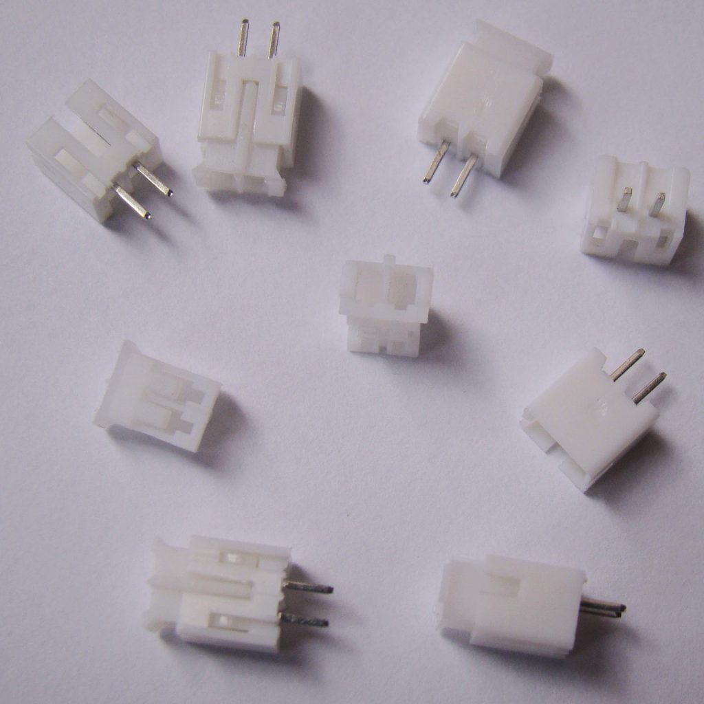 2 Pin Straight Pin Connector Plug PH2.0mm + Terminal Socket Straight ...