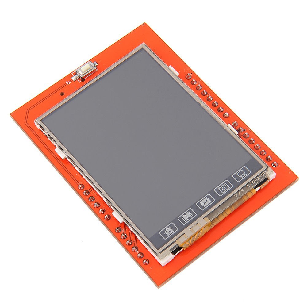 2.4 inch TFT LCD Display Arduino Shield with SD Card Support - Hacktronics