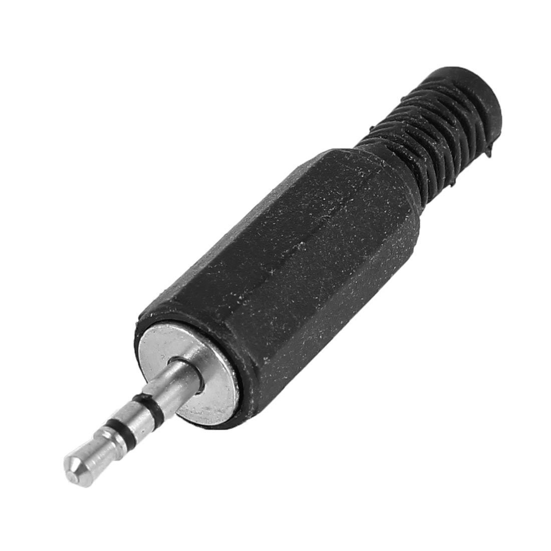 2.5mm Stereo Audio Male Plug Jack Solder DIY Adapter Socket Connector ...