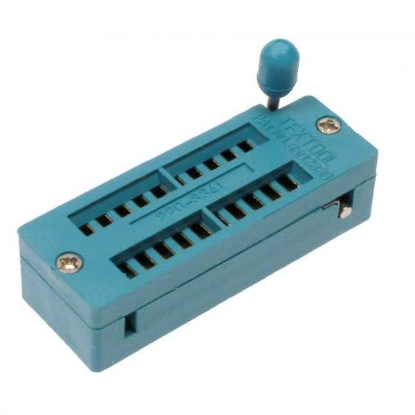 20-Pin DIP ZIF Socket - Hacktronics