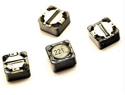 220UH µH SMD Power Shielded Inductor (7.4x7.4x4 mm) - Printing 221 ...