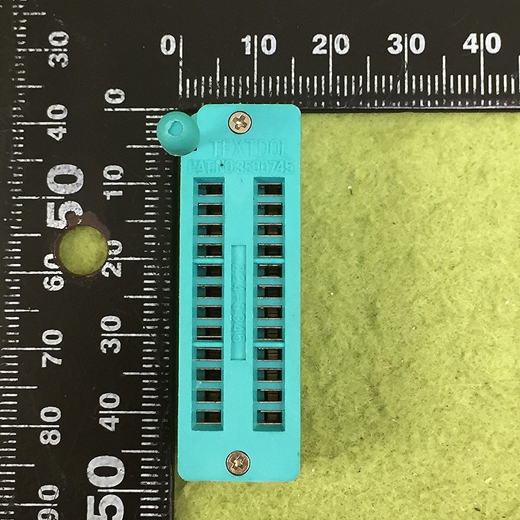 24 Pin Narrow Body Dip Zif Ic Socket Hacktronics
