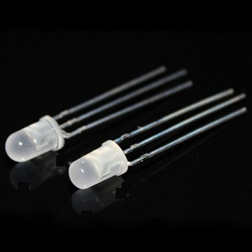 3 Pin 5mm Dual LED Bi-Color Red Green LED - Hacktronics