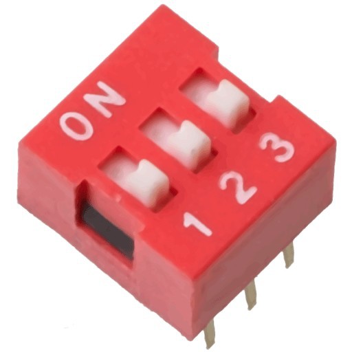 3 Positions DIP Switch - Hacktronics