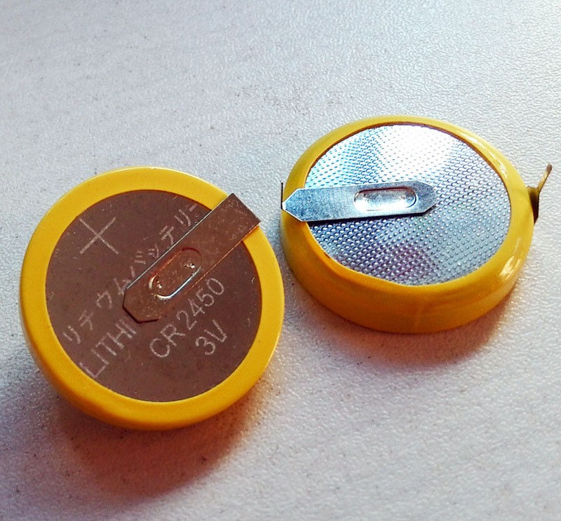3V Tabbed CR1225 Coin Cell Button Battery PCB Mount - Hacktronics