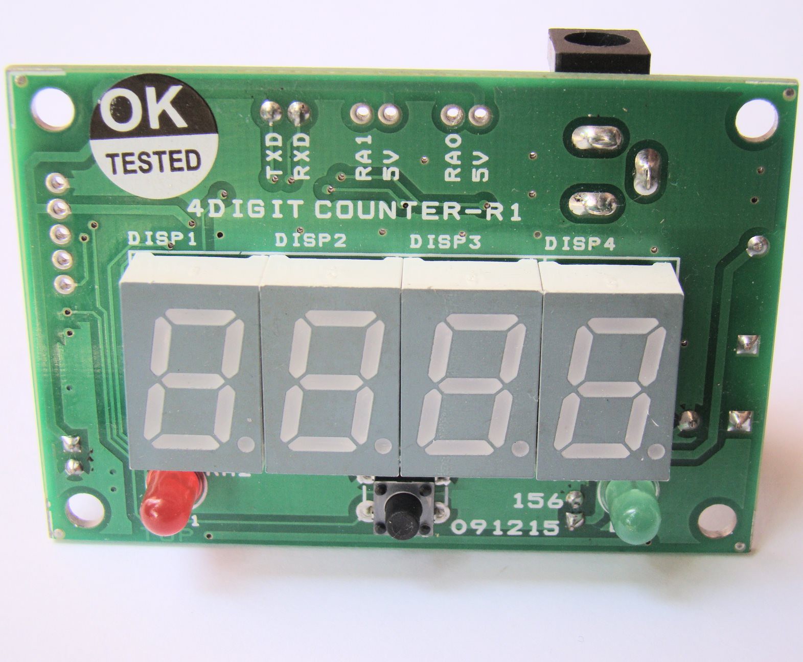 4 Digit Decimal Counter Based On Pic Microcontroller Hacktronics