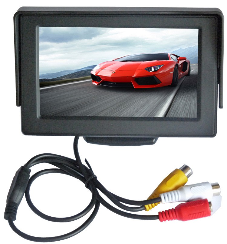 4.3 Inch TFT LCD Color Monitor for Vehicle Security System - Hacktronics