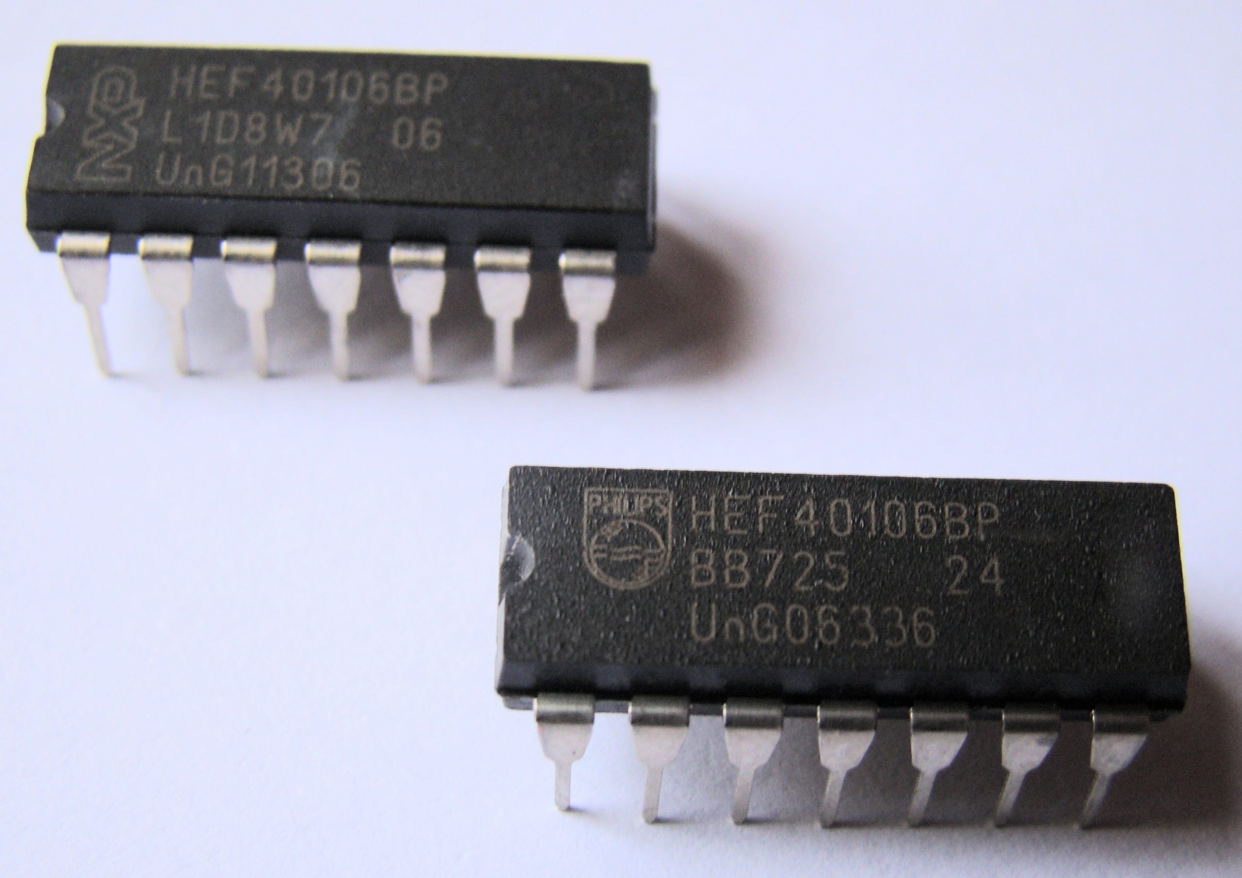 40106: Hex Inverting Schmitt Trigger - Hacktronics 40106: Hex Inverting Schmitt Trigger - Hacktronics