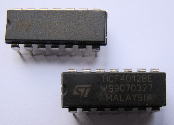 4012: Dual 4-Input NAND Gate - Hacktronics