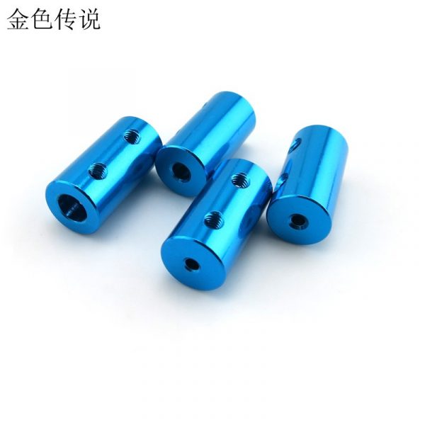 4MM To 4MM 10x20mm Aluminum Alloy Coupling Small Motor Coupling 1MM DIY ...