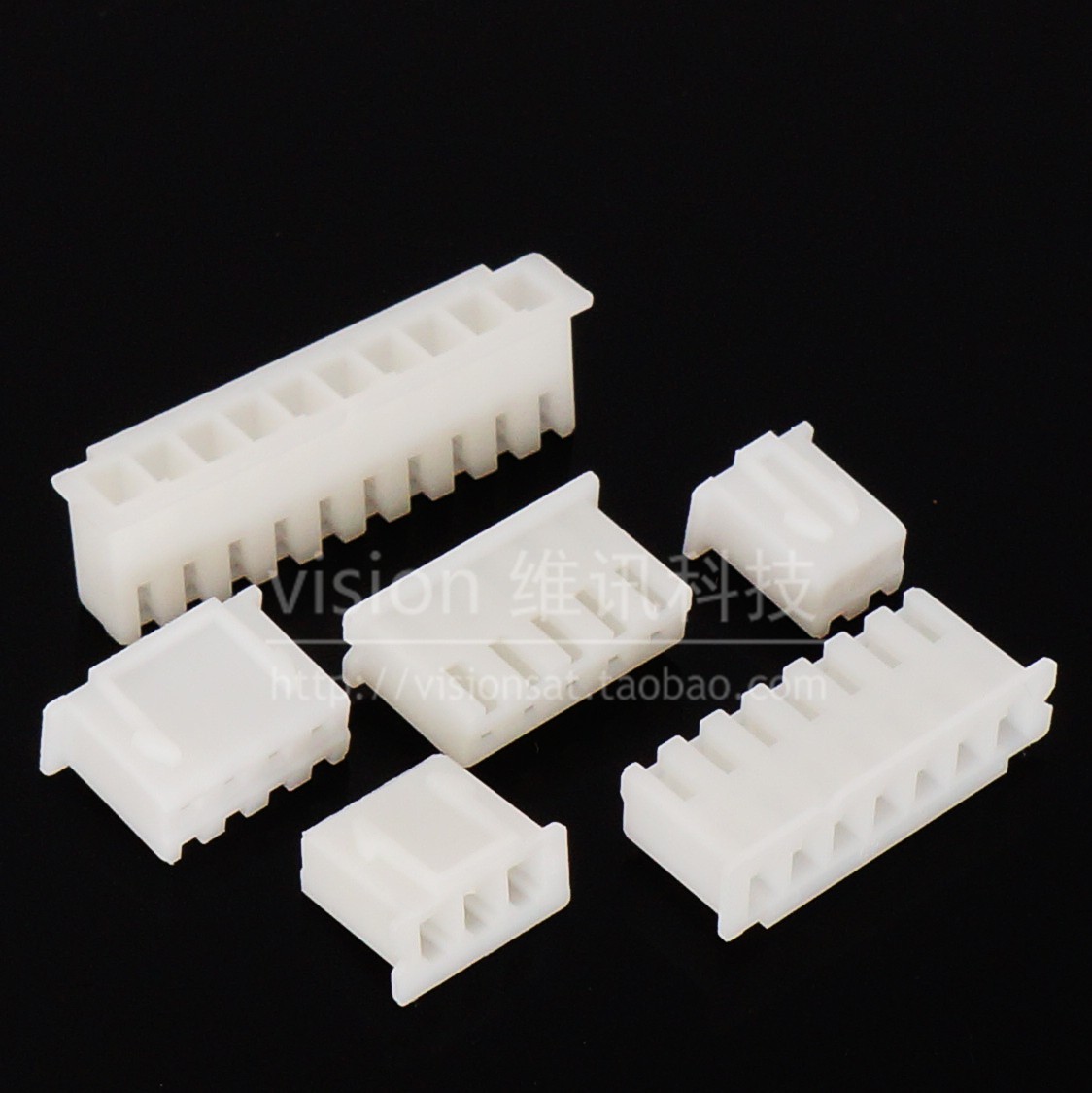 4P XH2.54 White Plastic Shell 2.54 MM Connector - Hacktronics