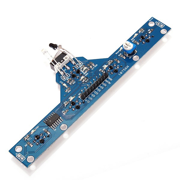 5 Channel Tracking Sensor Module Board Trace Module Infrared Detection ...