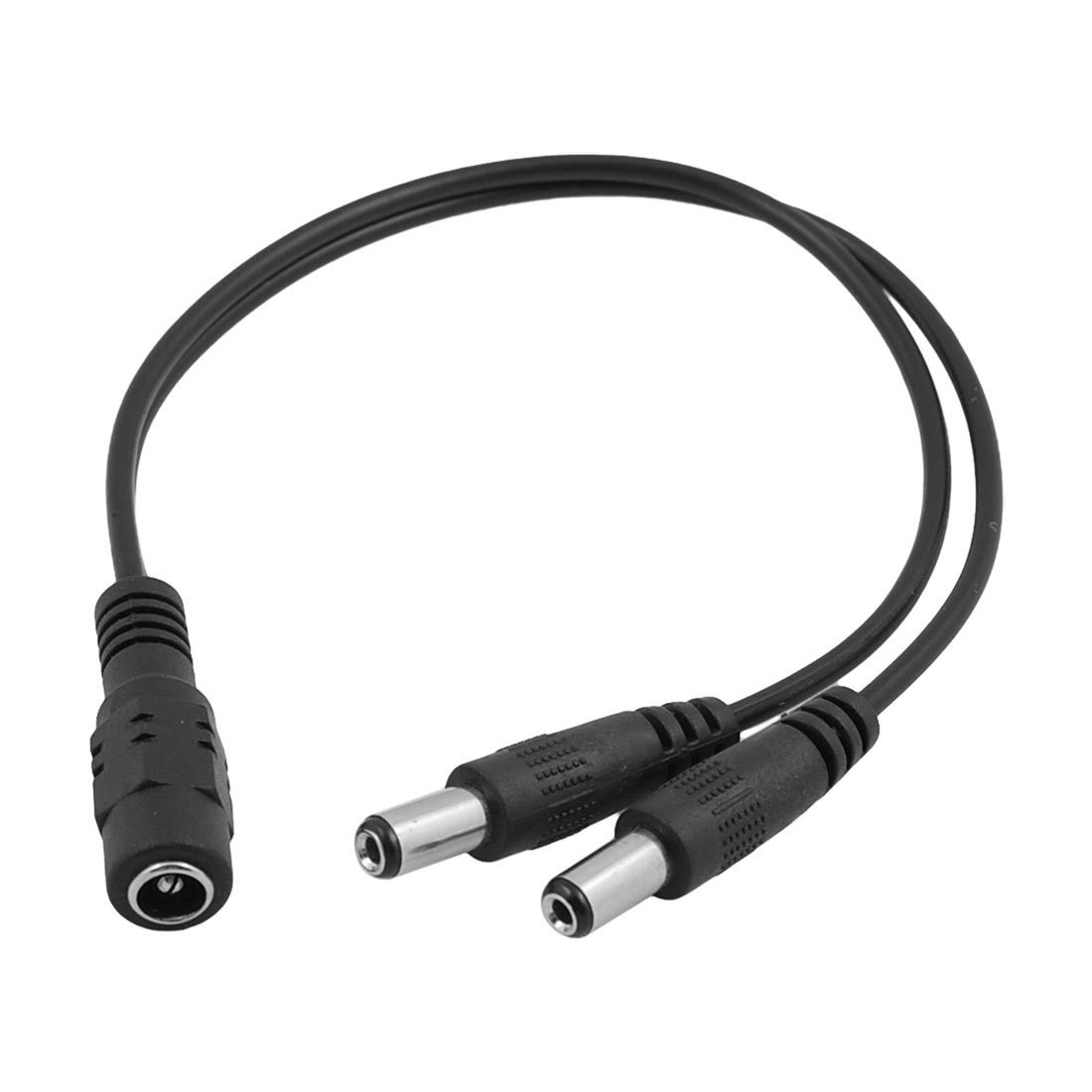5.5x2.1mm 1 Female to 2 Male Splitter 2 Way DC Power Cable - Hacktronics