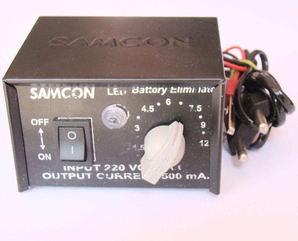 500mA Battery Eliminator - Hacktronics