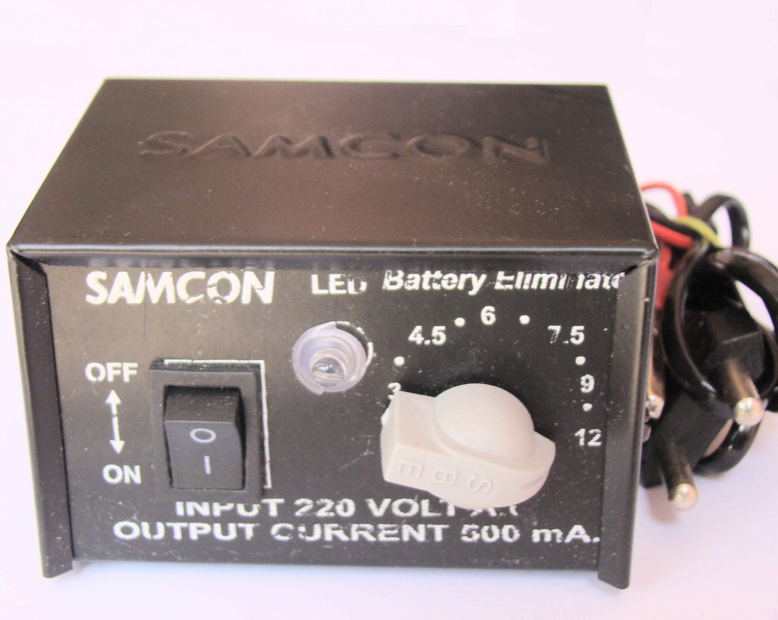 500mA Battery Eliminator - Hacktronics
