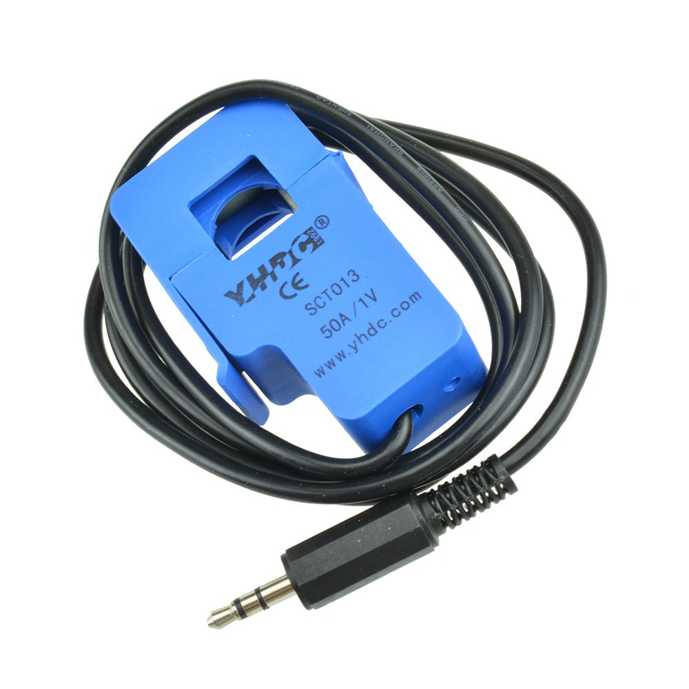 50A SCT-013-000 Non-invasive AC Current Clamp Sensor - Hacktronics