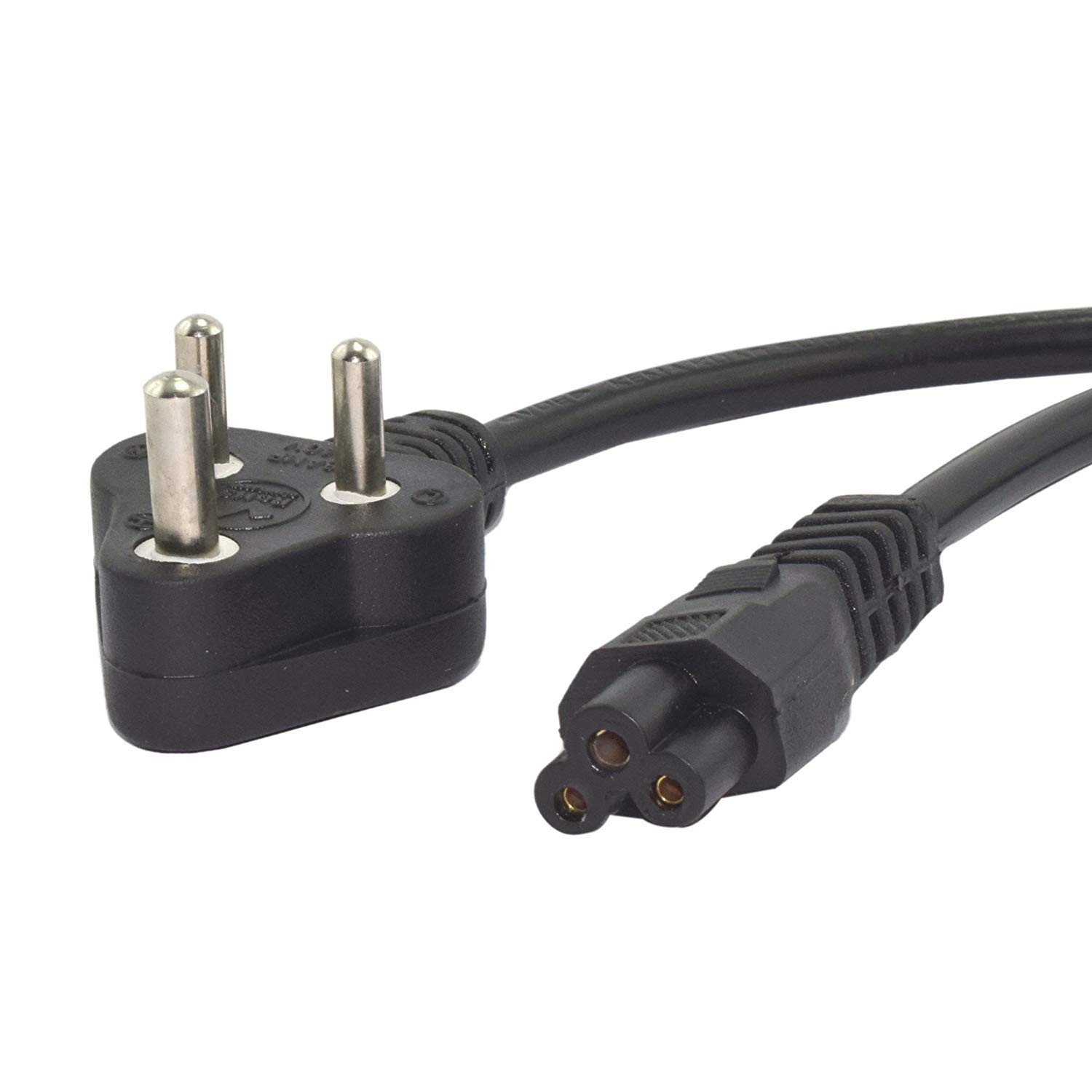 5A 230V 3 Pin Indian Power Laptop Power Adapter Cord Cable - Hacktronics