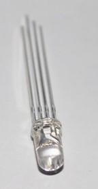 5MM Full Color LED Common Cathode Transparent RGB Four Pin Transparent ...