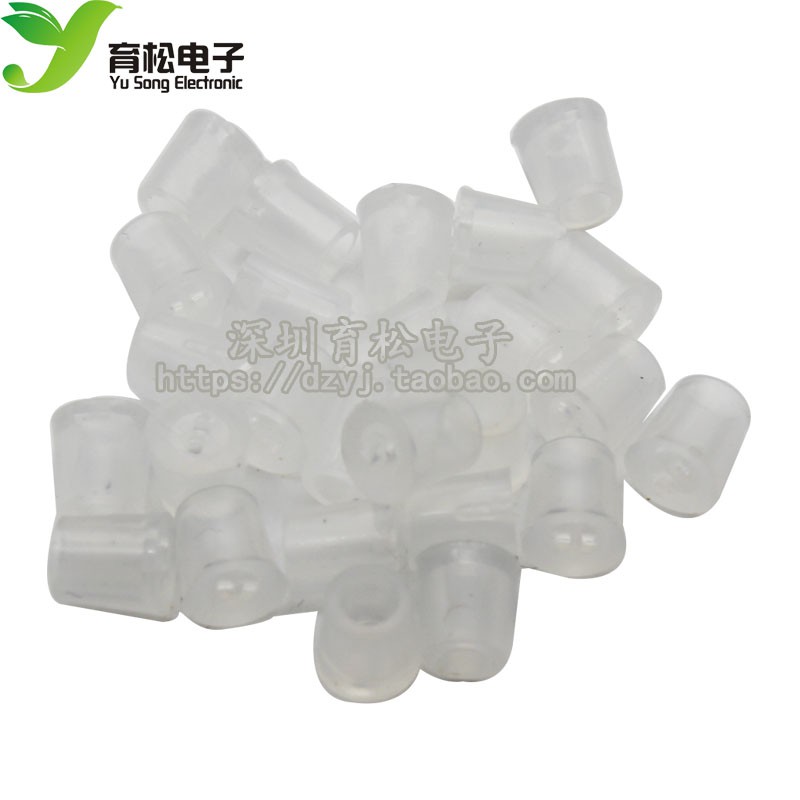 5MM LED Spacers White Plastic Seat - Hacktronics