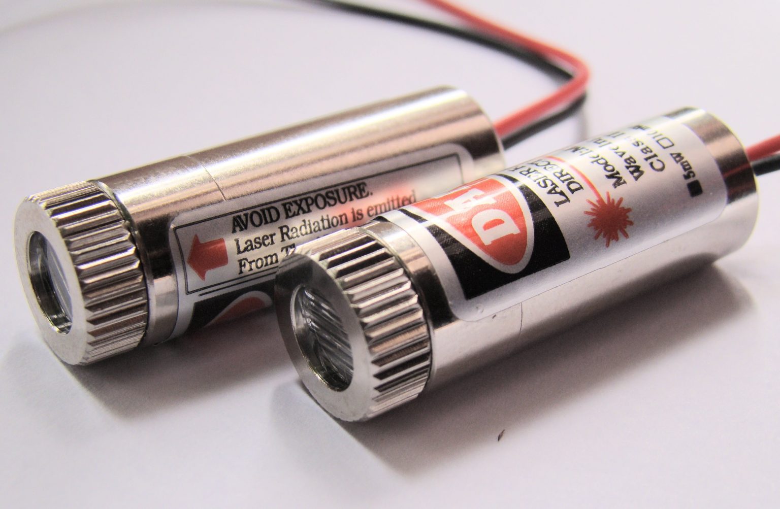 5mW Laser Red Dot Diode Module Red Laser Pointer with Built-in Drive ...
