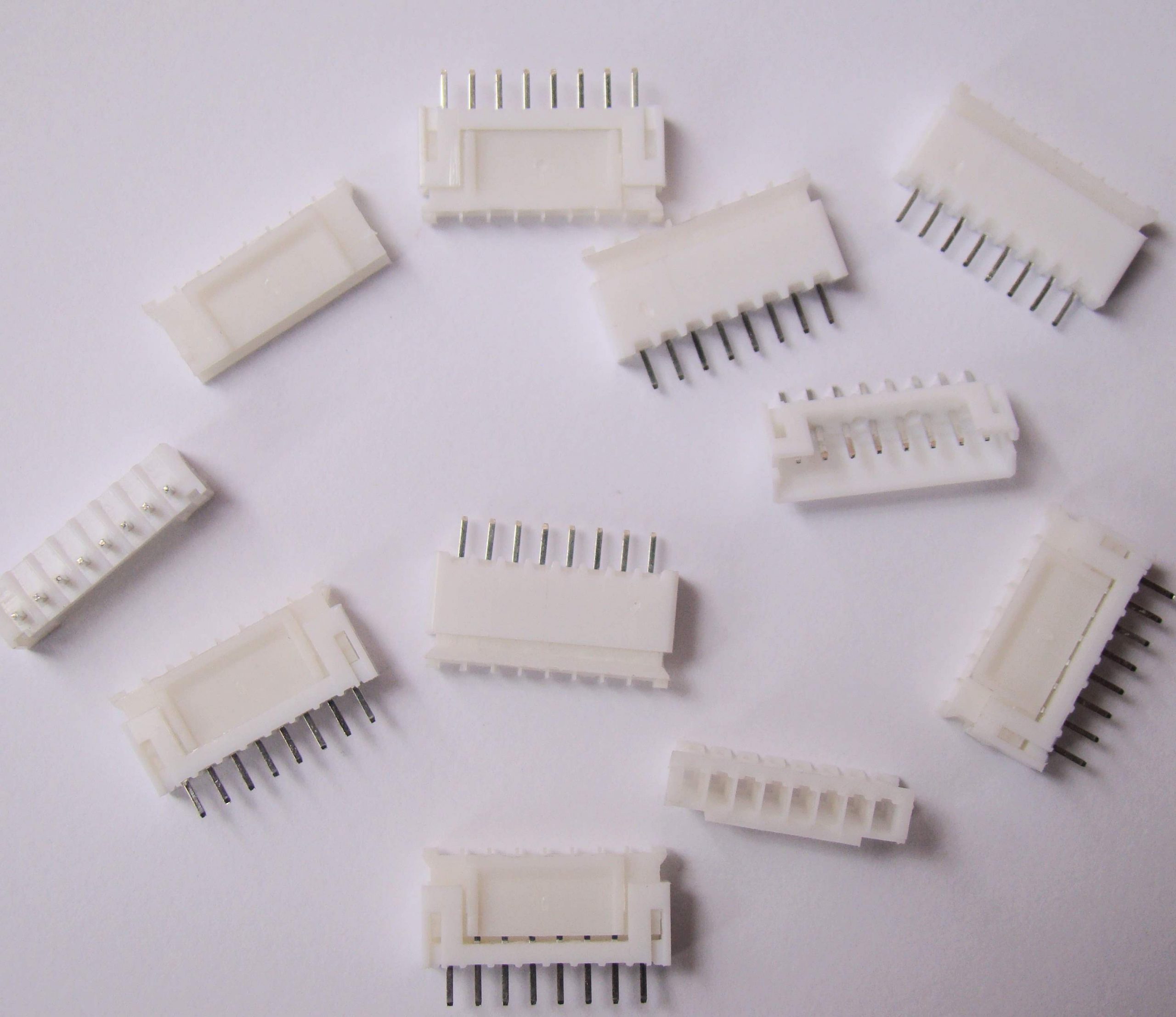 6 Pin Straight Pin Connector Plug PH2.0mm + Terminal Socket Straight ...