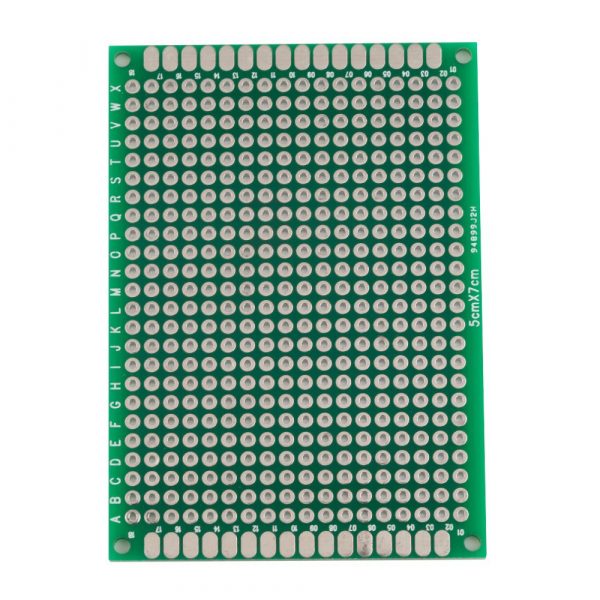 6 x 8 cm Double Sided Tin Coated Solderable FiberGlass Perf Board PCB ...