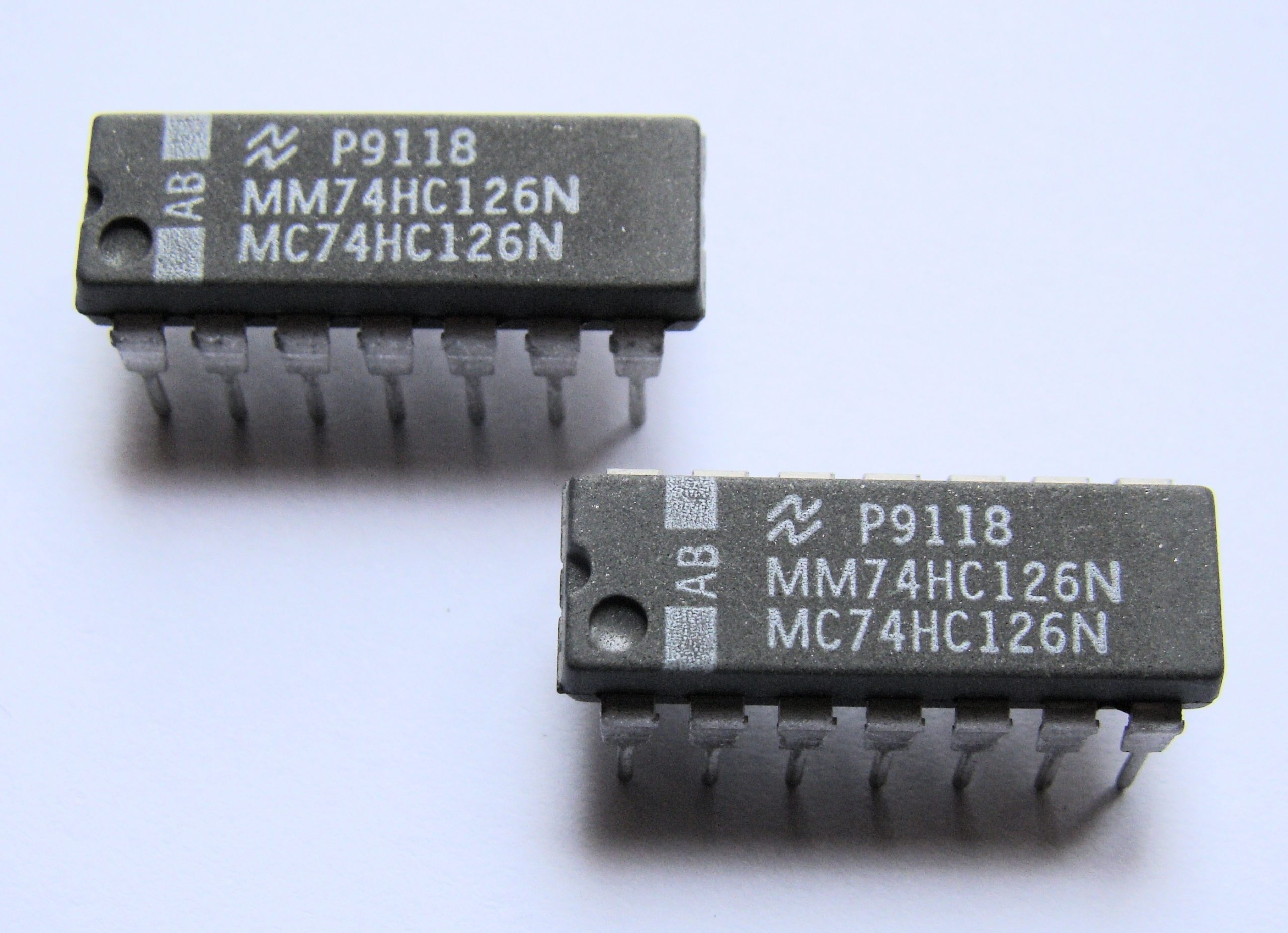 74HC126: Quad Buffer/Line Driver 3-State - Hacktronics