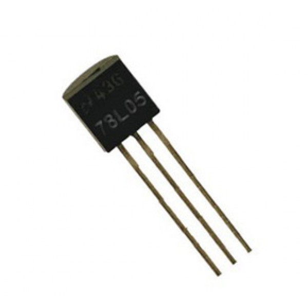 78L05 +5V 100mA Linear Voltage Regulator TO-92 Package - Hacktronics