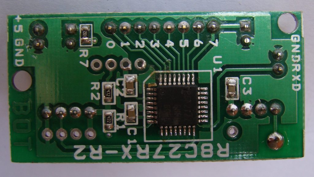 8 Channel RF Remote Module with Serial Data Transfer - Hacktronics