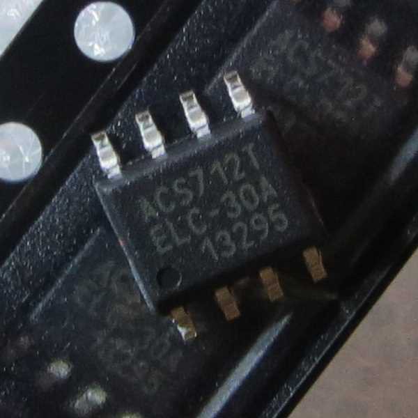 ACS712ELCTR-30A ACS712T SOP8 30A Range Hall Effect Current Sensor ...