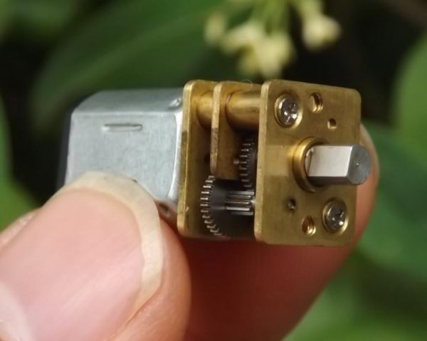 All Steel N20 Miniature Geared Motor Metal Gear Box Robot DC Gear Motor ...