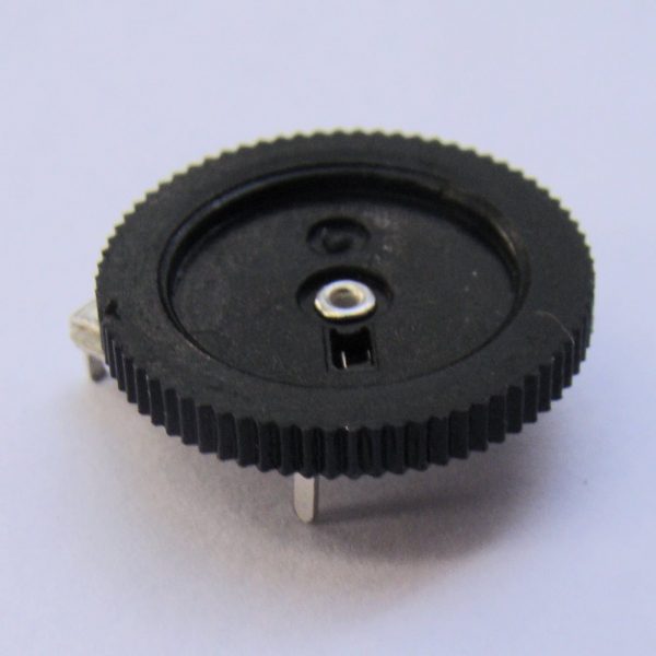 B103 16x2mm 10K Ohm Double Dial Taper Wheel Duplex Potentiometer ...