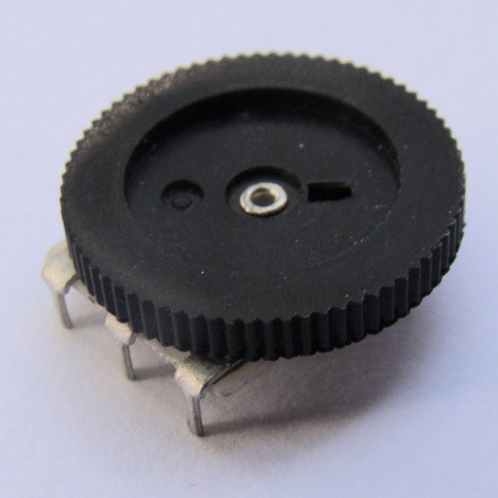 B503 16x2mm 50K Ohm Single Dial Taper Wheel Potentiometer for Stereo ...