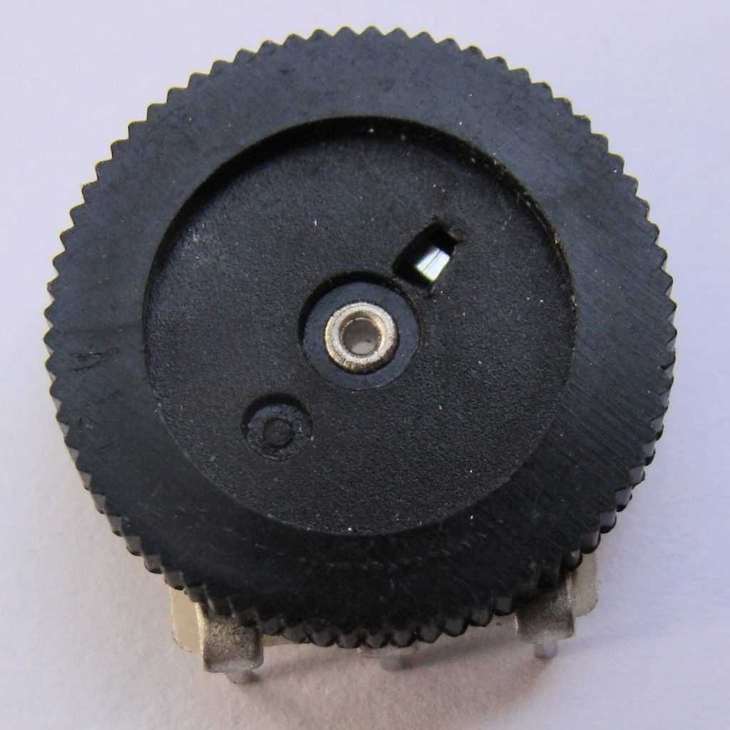 B503 16x2mm 50K Ohm Single Dial Taper Wheel Potentiometer for Stereo ...