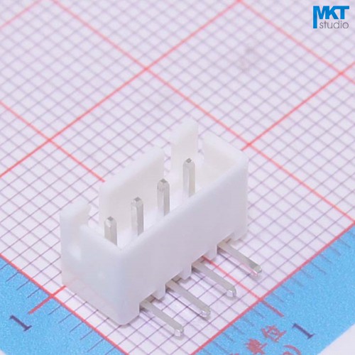 Bend 4P PH2.0mm 4 Pin Right Angled Connector Plug + Terminal Socket ...