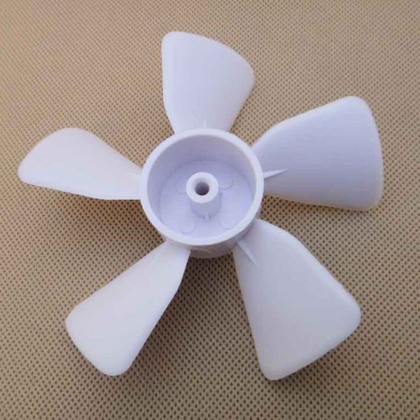 Big White Nylon Paddle Blade Propeller Wind Leaf Fan Blades 4mm Shaft ...