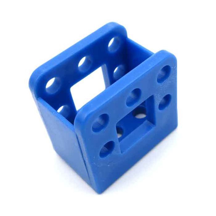Blue Porous Hollow Box DIY Small Model Assembly Accessories - Hacktronics