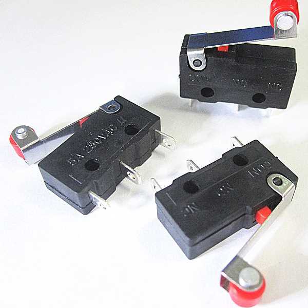 Bump Sensor Limit Switch With Roller Head Hacktronics