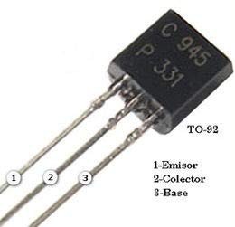 C945 2SC945 Transistor TO92 Package 50V 0.1A - Hacktronics