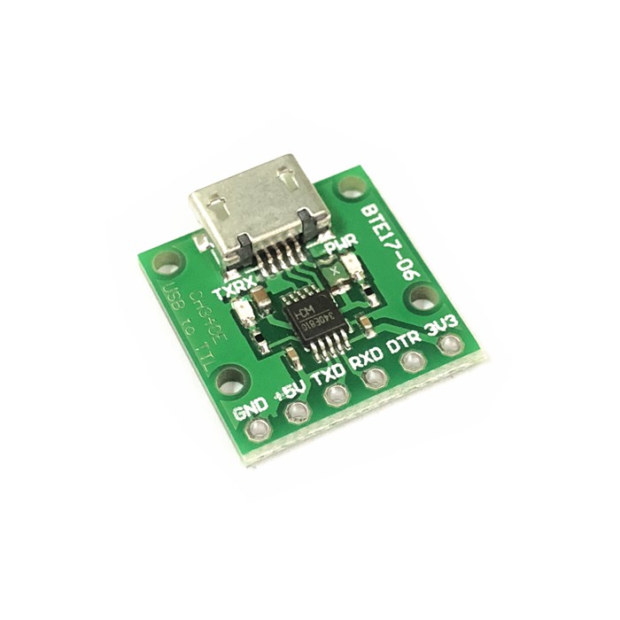 CH340E MSOP10 USB To TTL Module PRO MINI Programmer - Hacktronics