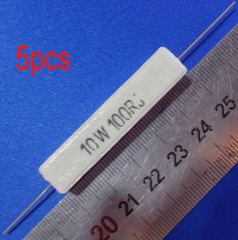 Cement Resistance 10W 100R Resistance Ceramic Resistor High Power ...