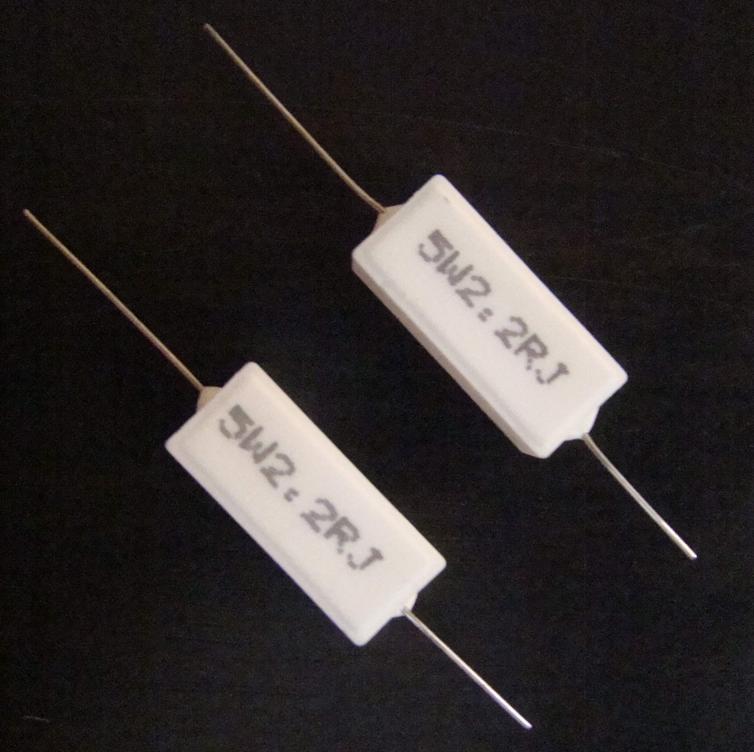 Cement Resistor 5W 2.2R J 2.2 Ohm ±5% Precision - Hacktronics