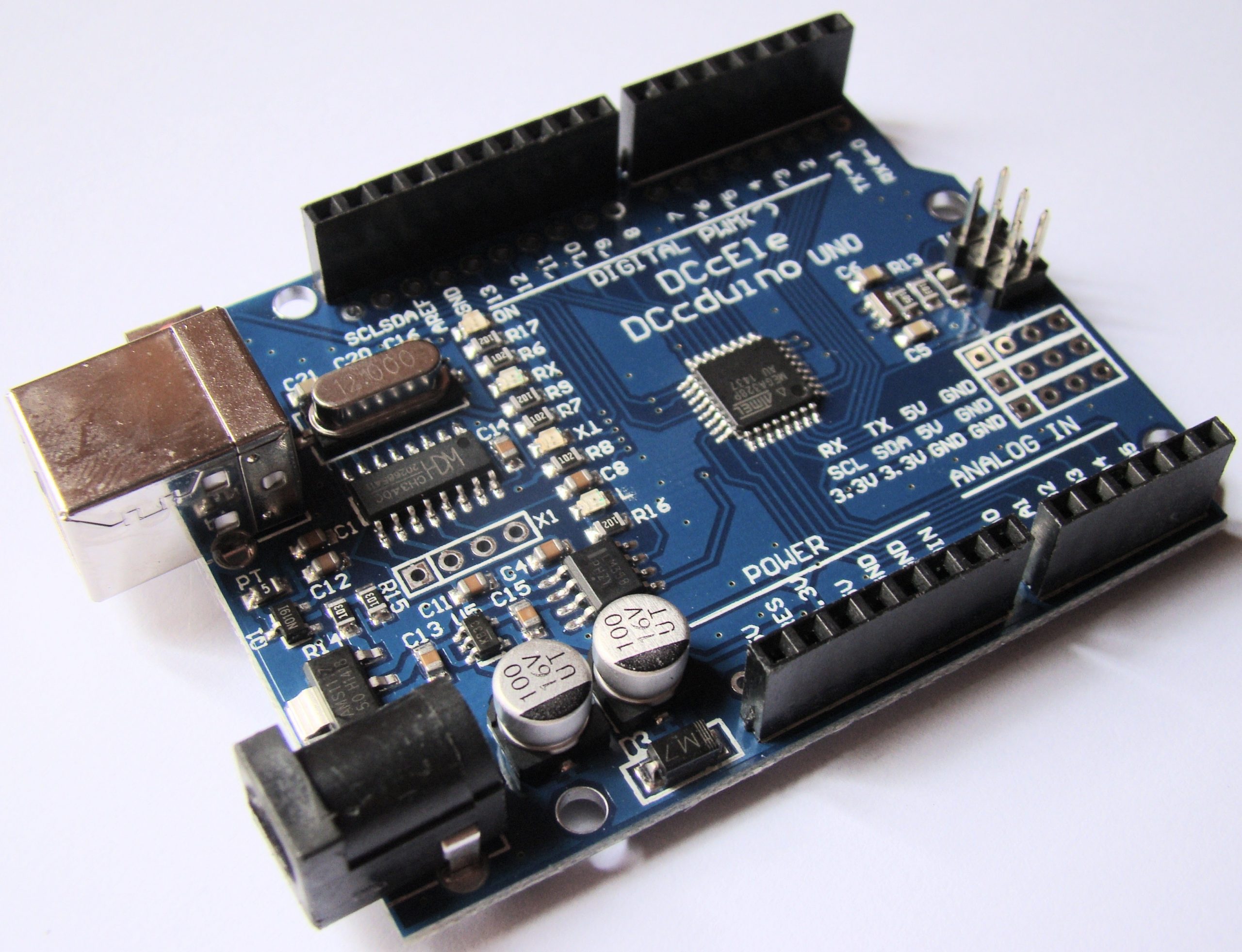 Arduino Uno Rev3 With Microcontroller Atmega328 100 Compatible
