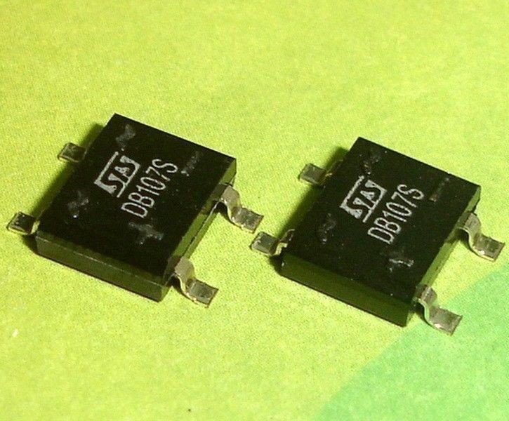 DB107S SMD Rectifier Bridge 1A 1000V - Hacktronics