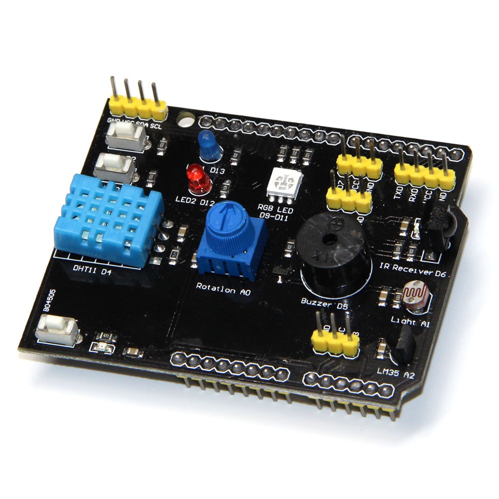 DHT11 Temperature And Humidity Sensor Module LM35D Arduino ...
