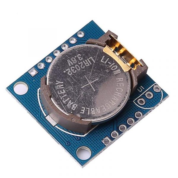 DS1307 RTC + AT24C32 EEPROM I2C Real Time Clock Module Board - Hacktronics