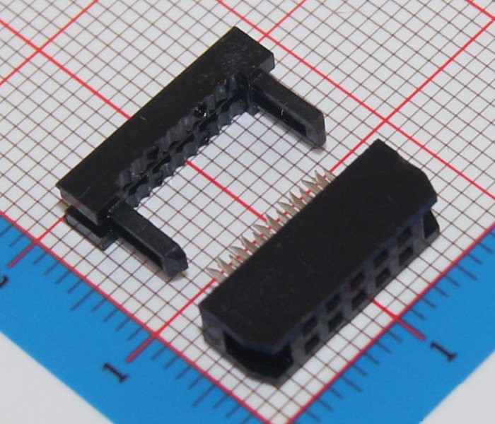 FC-10P 2 x 5P 2.0mm Pitch Female Header - Hacktronics